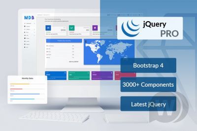 Material Design for Bootstrap 4 Pro (MDB PRO) v4.8.11 - NullJungle